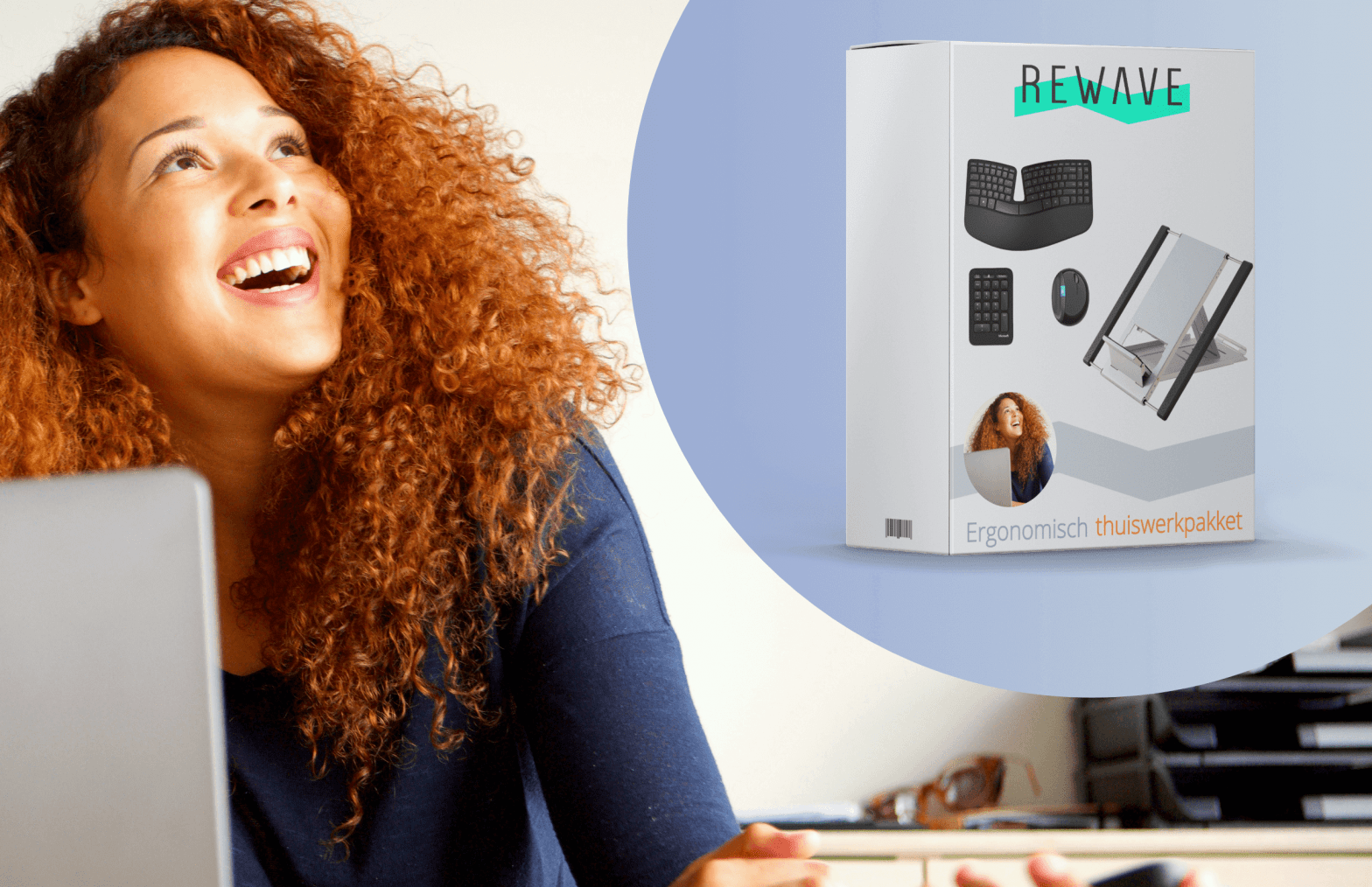 Thuiswerken met ergonomische producten - Rewave